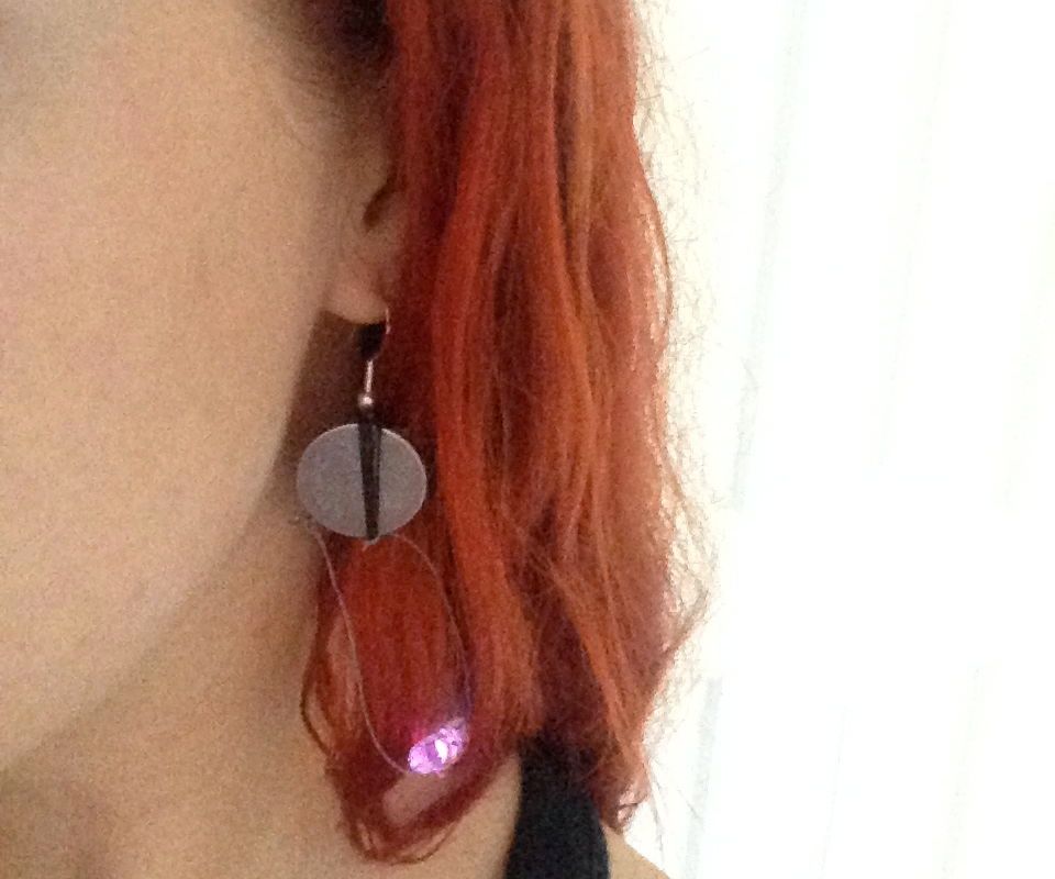 Simple LED Earrings : 9 Steps - Instructables