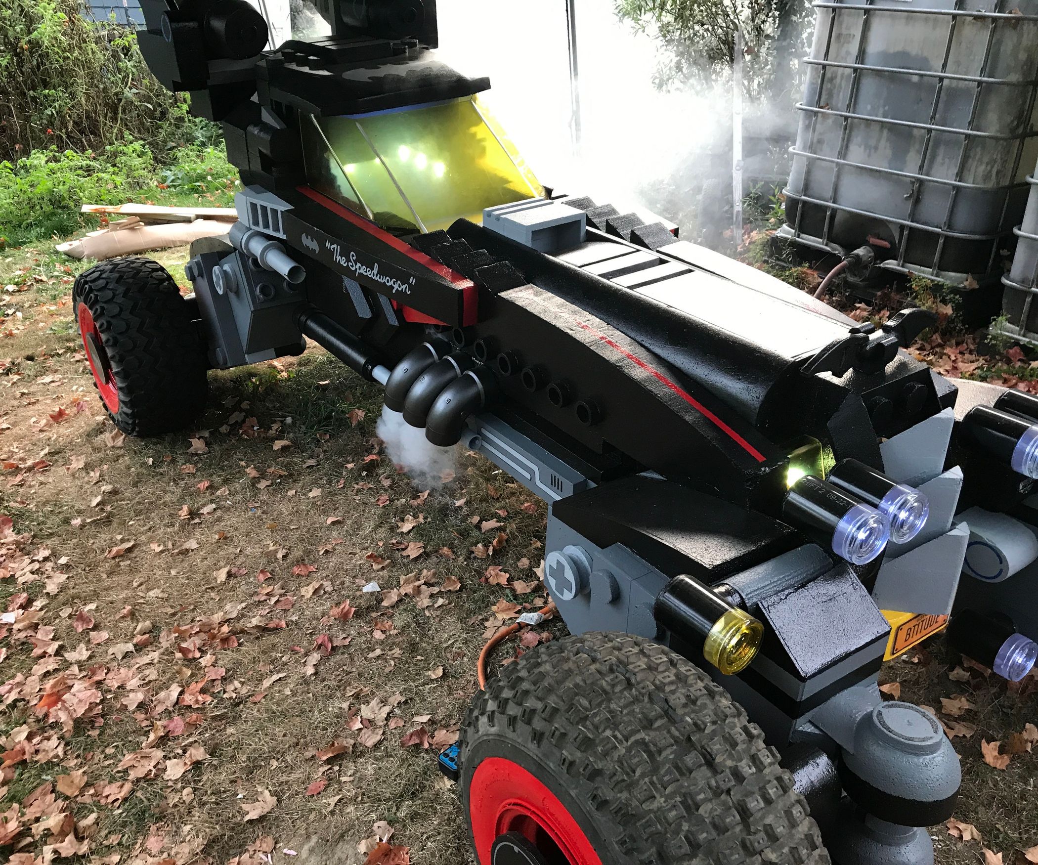 Life Size LEGO Batman Movie Batmobile : 16 Steps (with Pictures ...