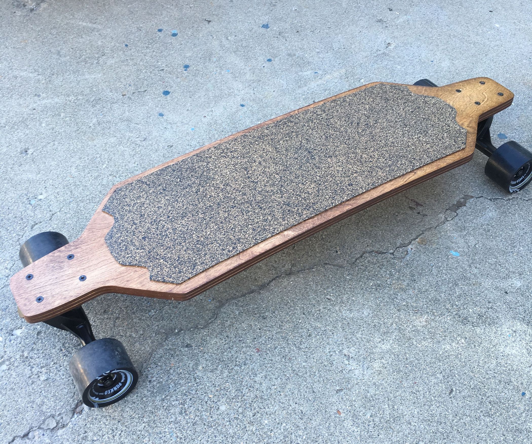 Homemade Cork Grip Longboard : 7 Steps (with Pictures) - Instructables