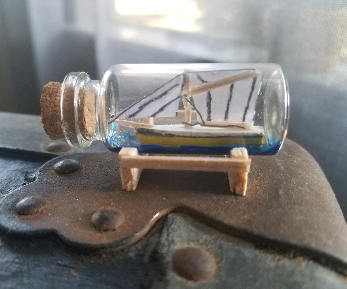Mini Ship in a Bottle : 7 Steps - Instructables