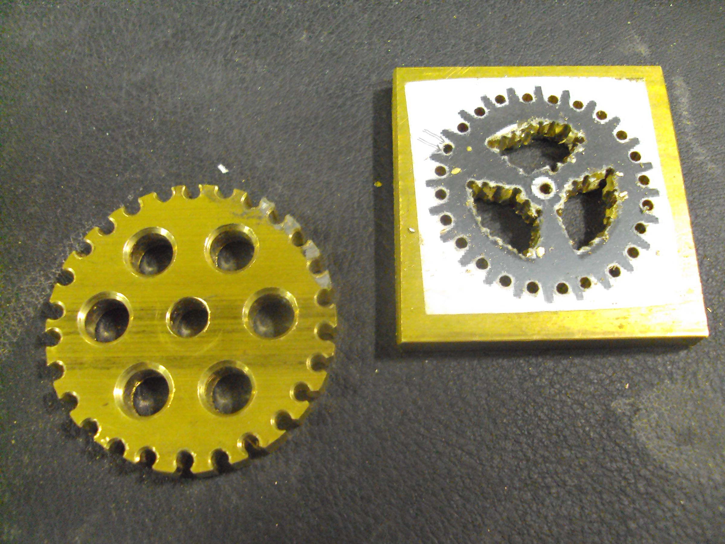 Hand Filed Decorative Brass Gears for Steampunkers And???? : 9 Steps ...
