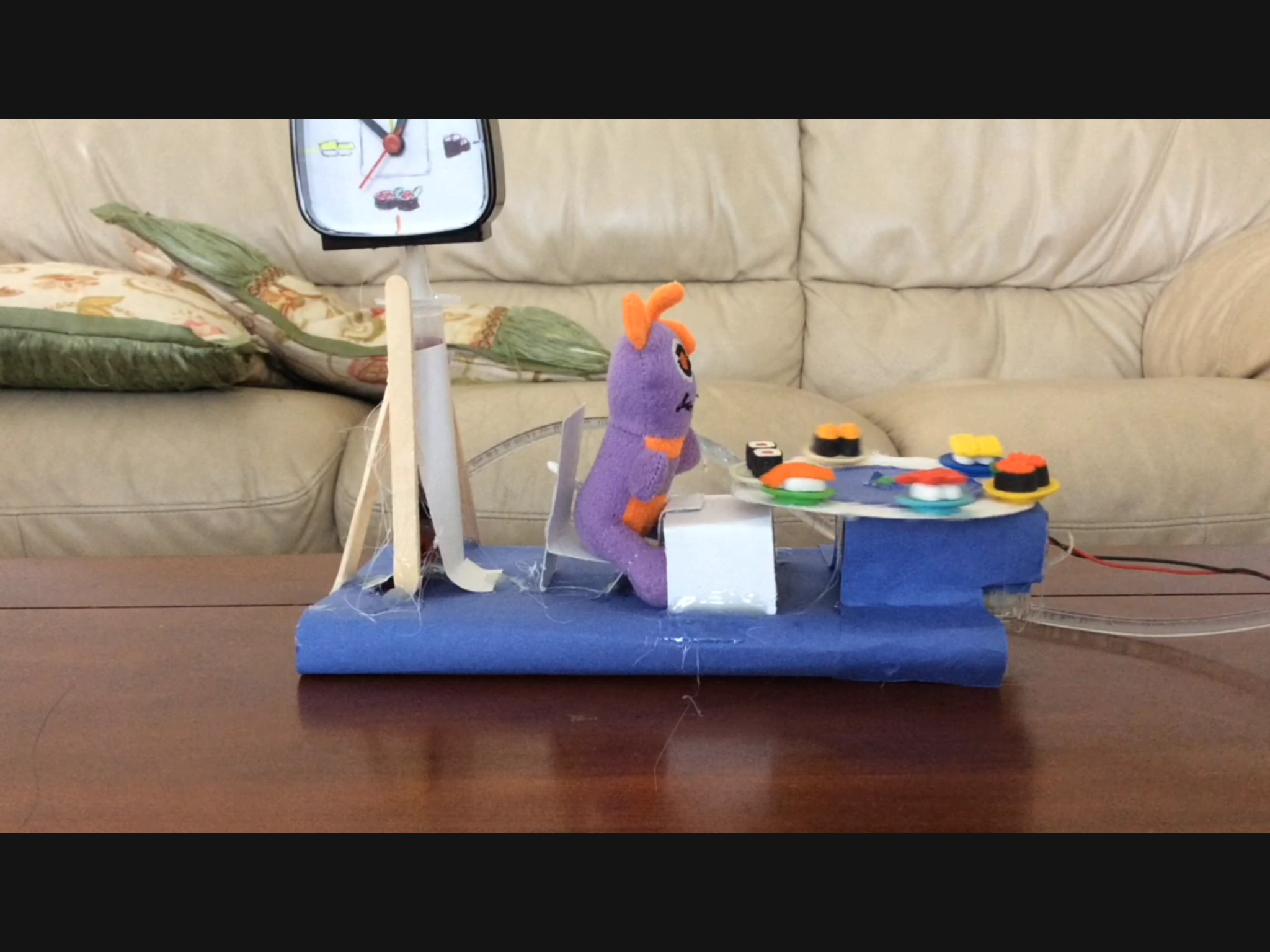 Sushi Clock : 9 Steps (with Pictures) - Instructables