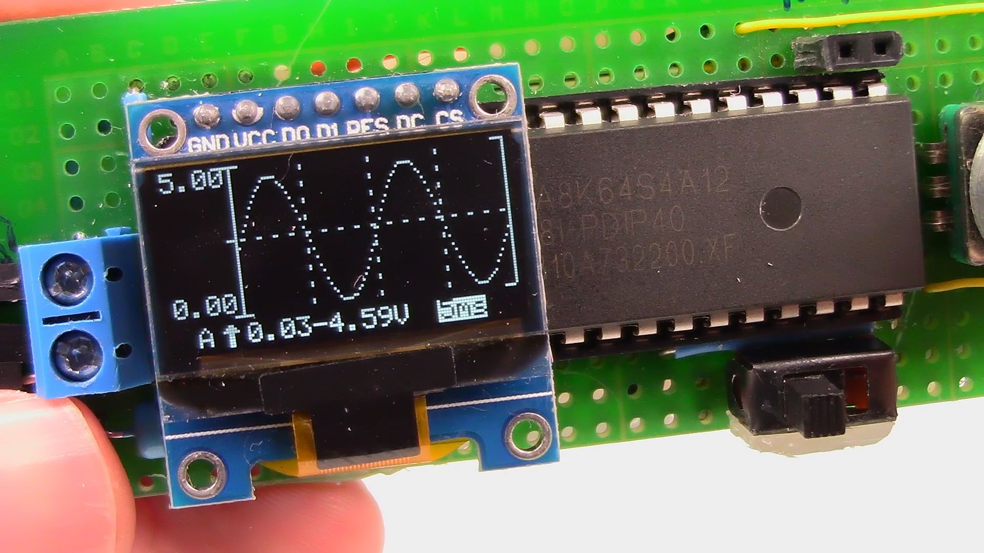 Make Your Own Oscilloscope(Mini DSO) With STC MCU Easily : 9 Steps (with Pictures) - Instructables