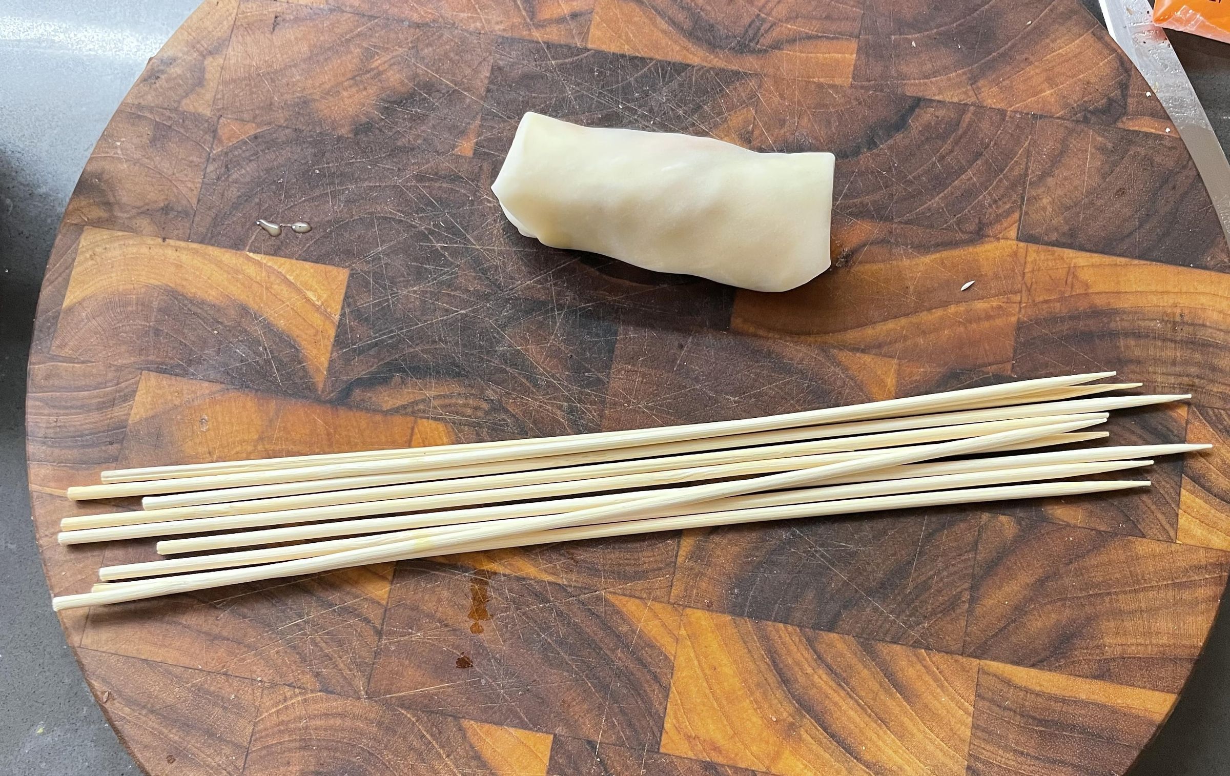"Jerk Chicken Mini Eggrolls on a Stick" or "How I Changed a Takeout ...