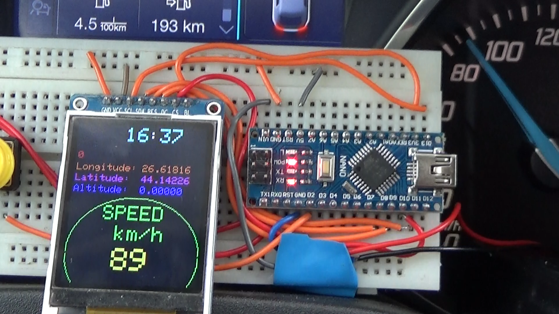 Arduino Gps Speed Indicator : 4 Steps - Instructables
