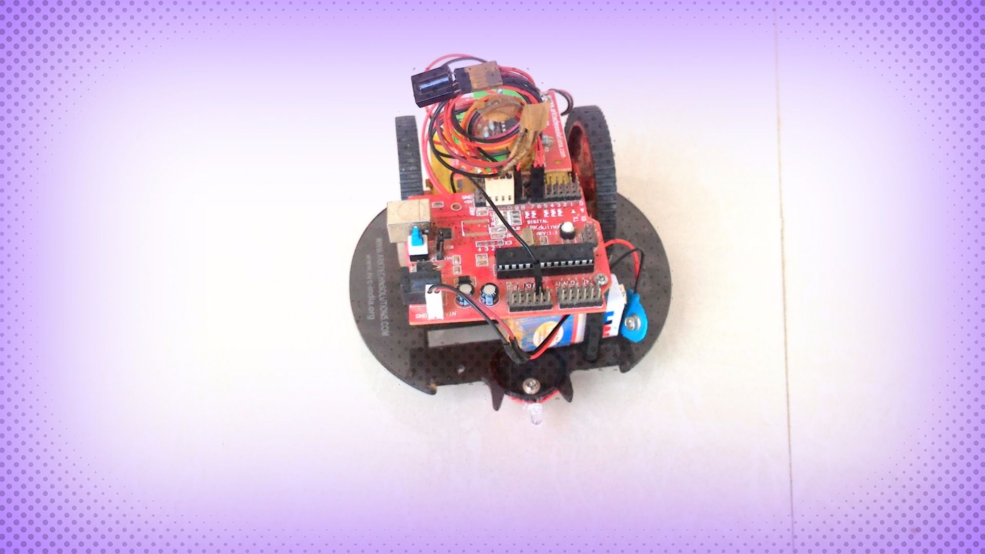 Remote Controlled Bot With Atmega8 : 6 Steps - Instructables
