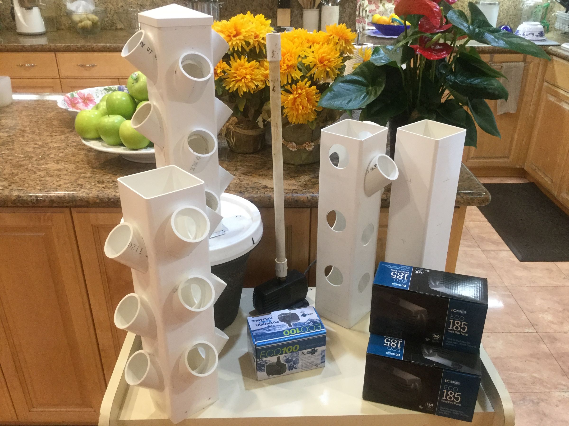 Mini Tower Garden : 3 Steps - Instructables