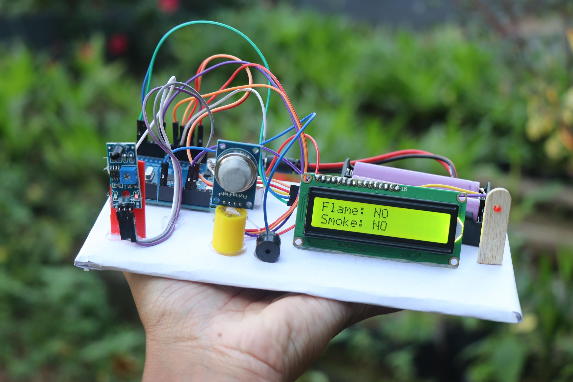 Arduino Gas Leakage and Flame Detection With Alert System and Real Time ...
