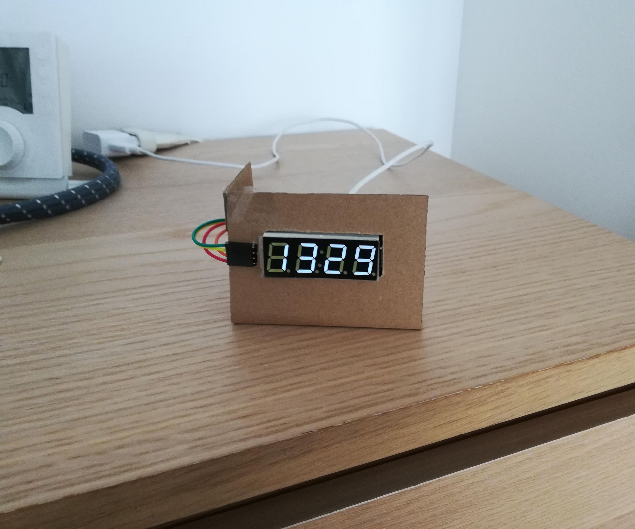 0 Button Clock : 3 Steps - Instructables