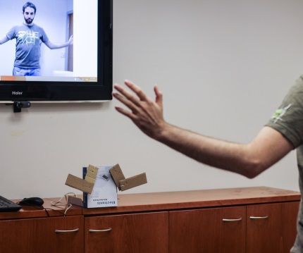 Create Your Own Motion Controlled Robot : 8 Steps - Instructables