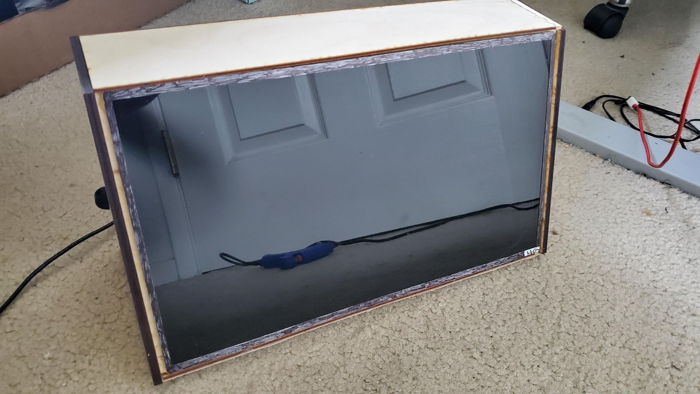 DIY Smart Mirror W/ Google Assistant & Wireless Charging - 2021 : 9 ...