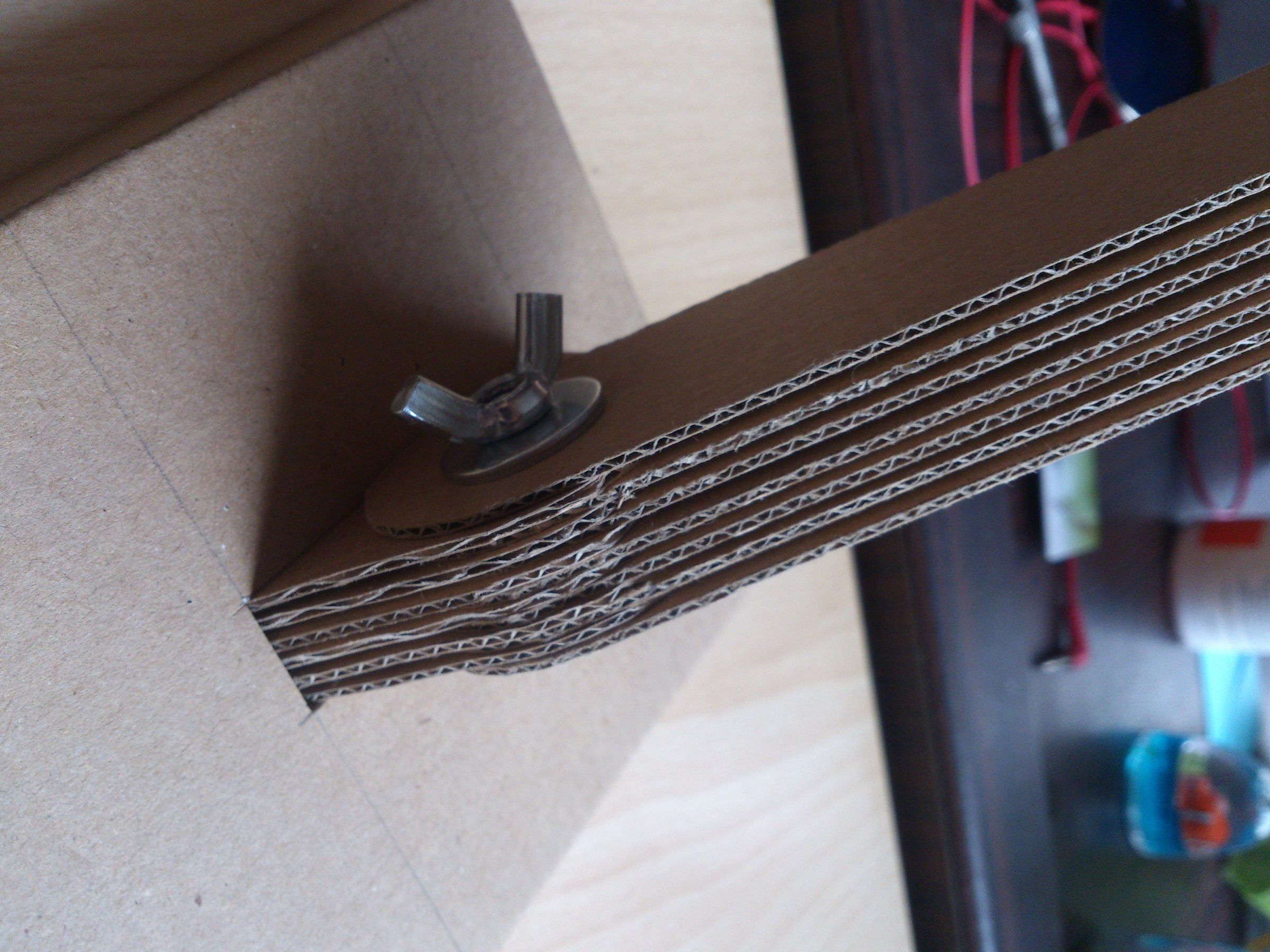 FabLamp Adjustable Cardboard Desk Lamp : 6 Steps - Instructables