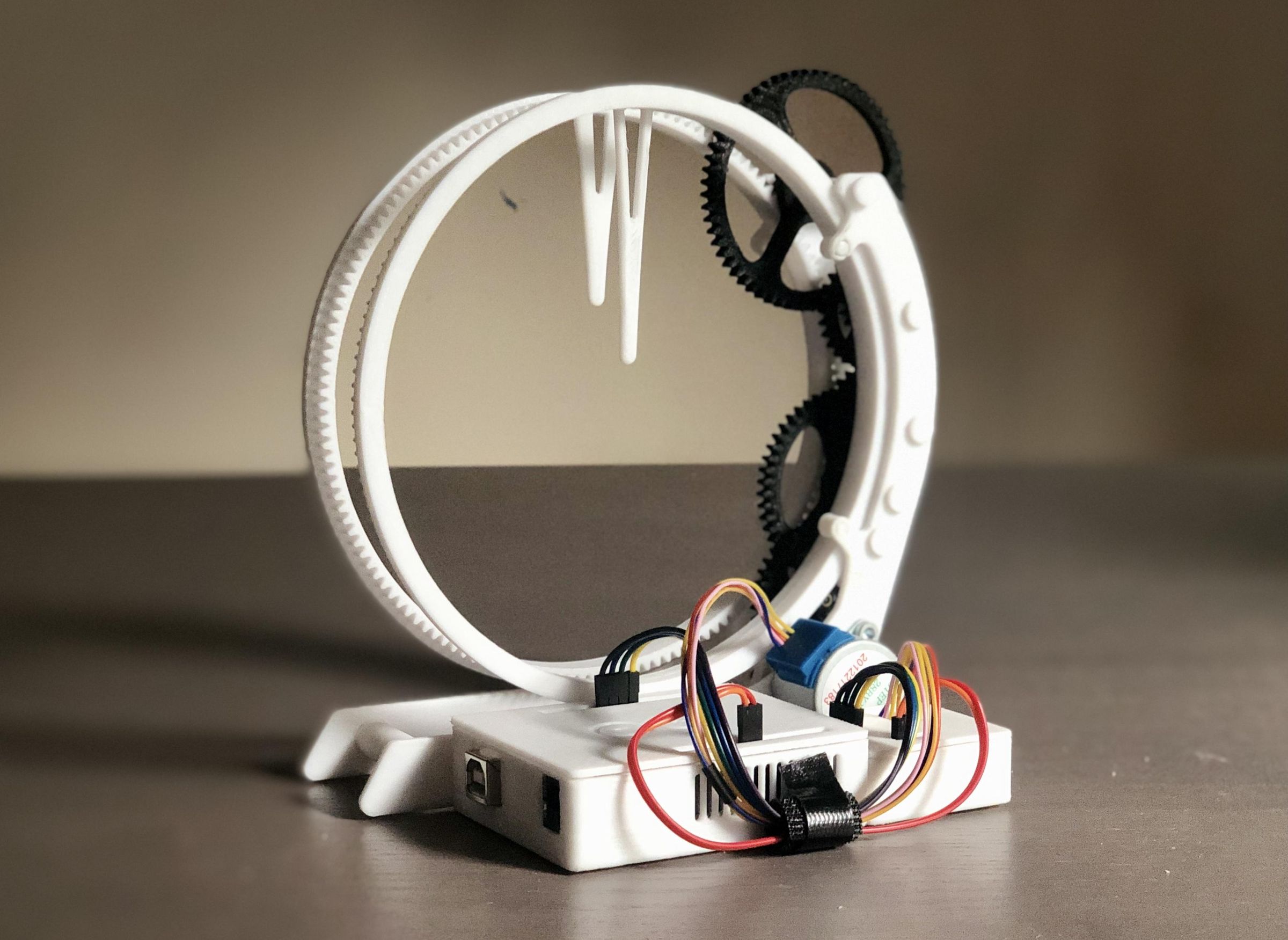 3D Printed Holo Clock With Arduino : 13 Steps (with Pictures ...