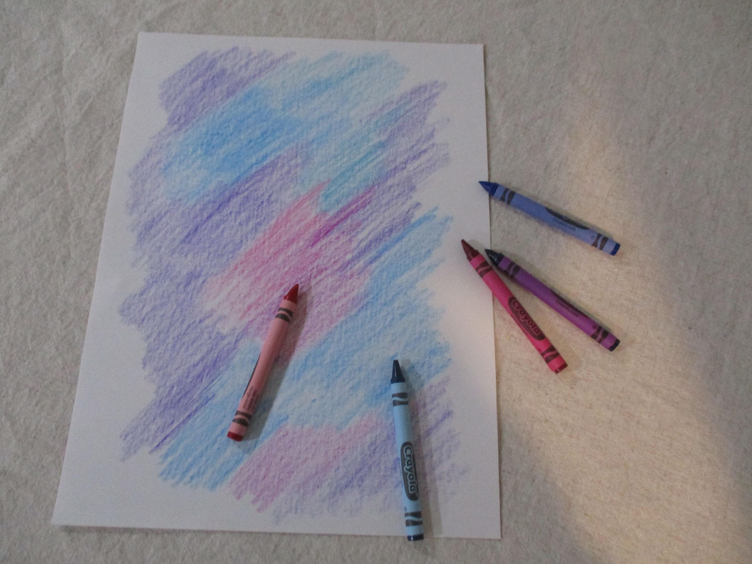 "Colors and Shapes" Journal With Crayon Stick Binding : 8 Steps (with ...