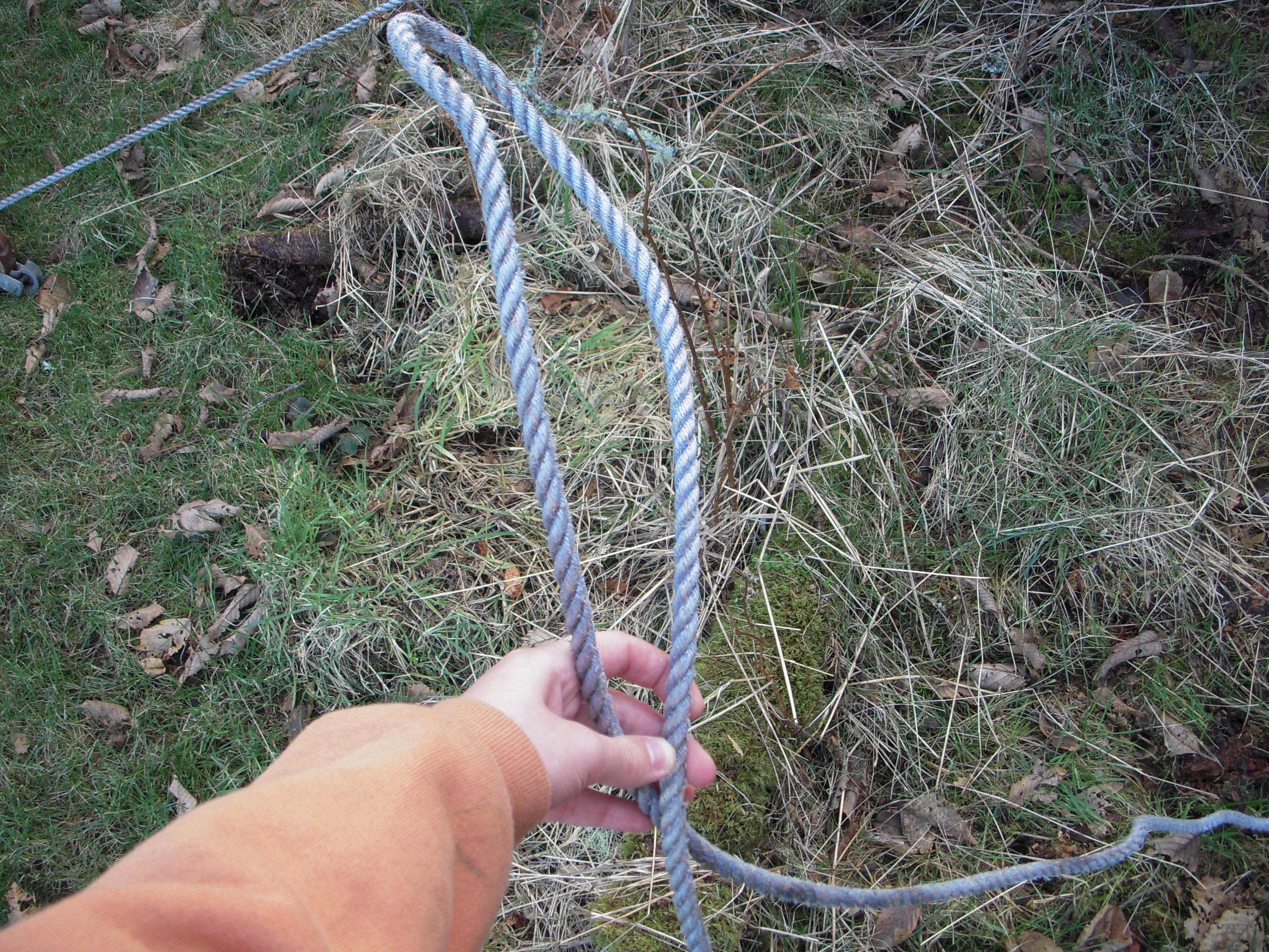 Build a Zip Line Out of Reused or Recyled Materials. : 7 Steps ...