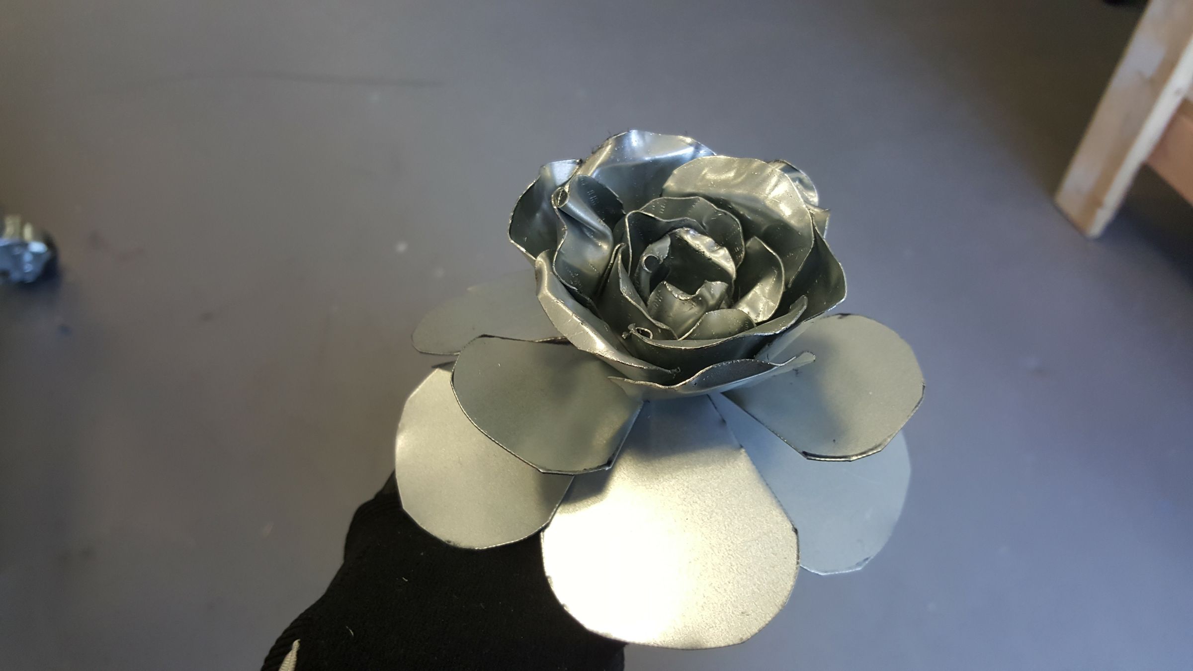 Home Improvement Store: Metal Rose : 14 Steps (with Pictures ...
