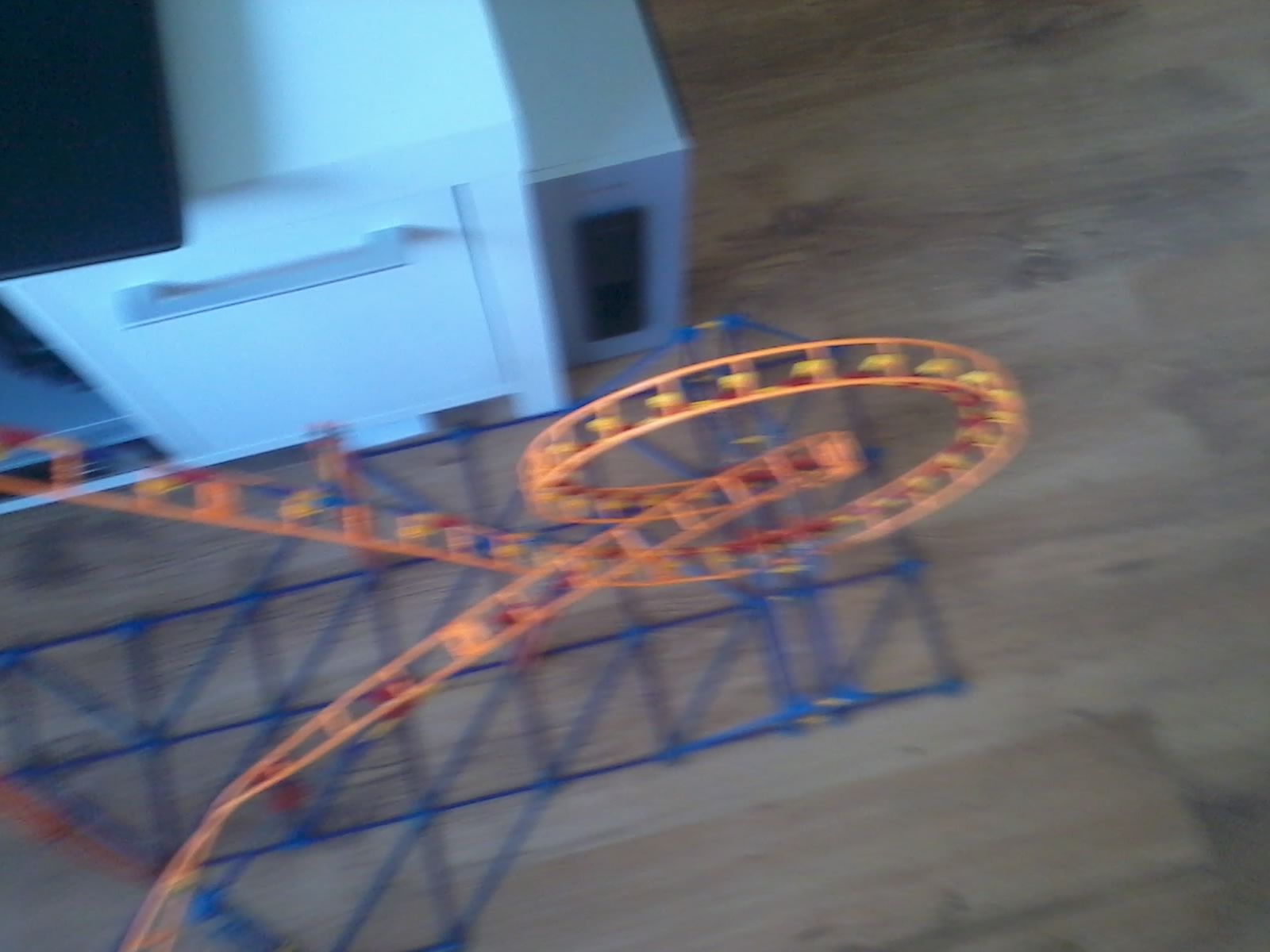 Knex Rubber Band Launched Micro Roller Coaster - Instructables