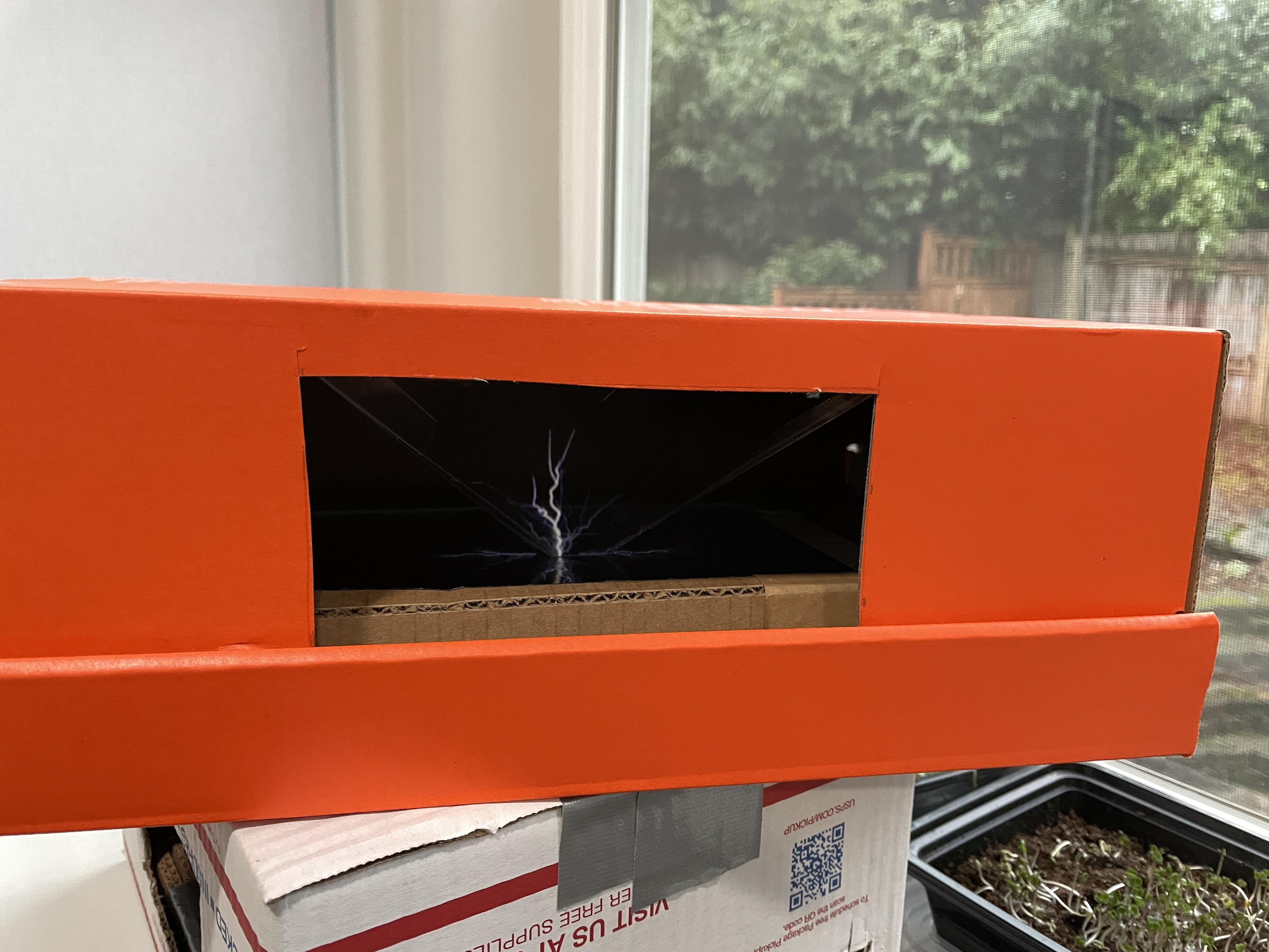 Hologram Dark Display Box : 9 Steps (with Pictures) - Instructables