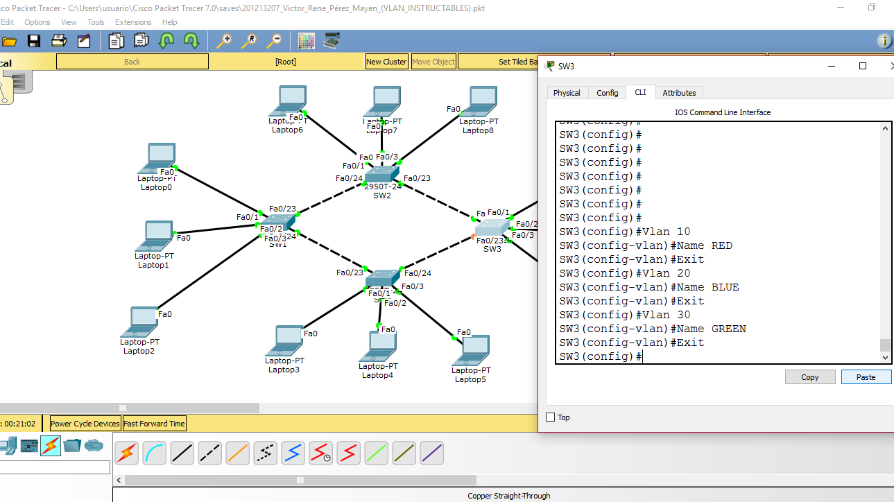 Configure VLAN in Cisco Packet Tracer : 7 Steps - Instructables