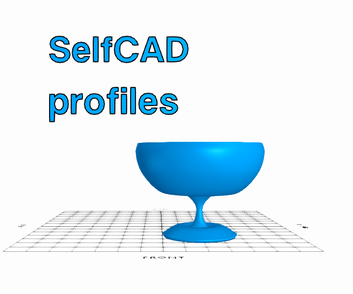 Working With Profiles | SelfCAD : 28 Steps - Instructables