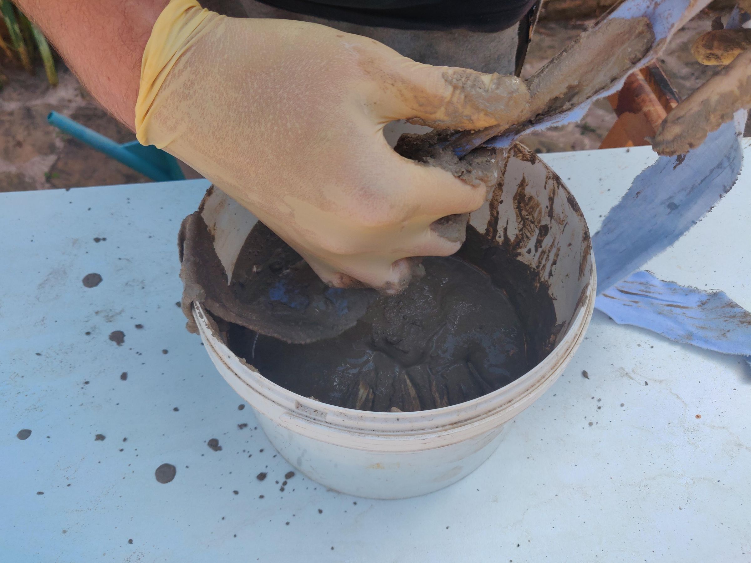 Super Simple Twisted Fabric Cement Pot : 7 Steps (with Pictures ...