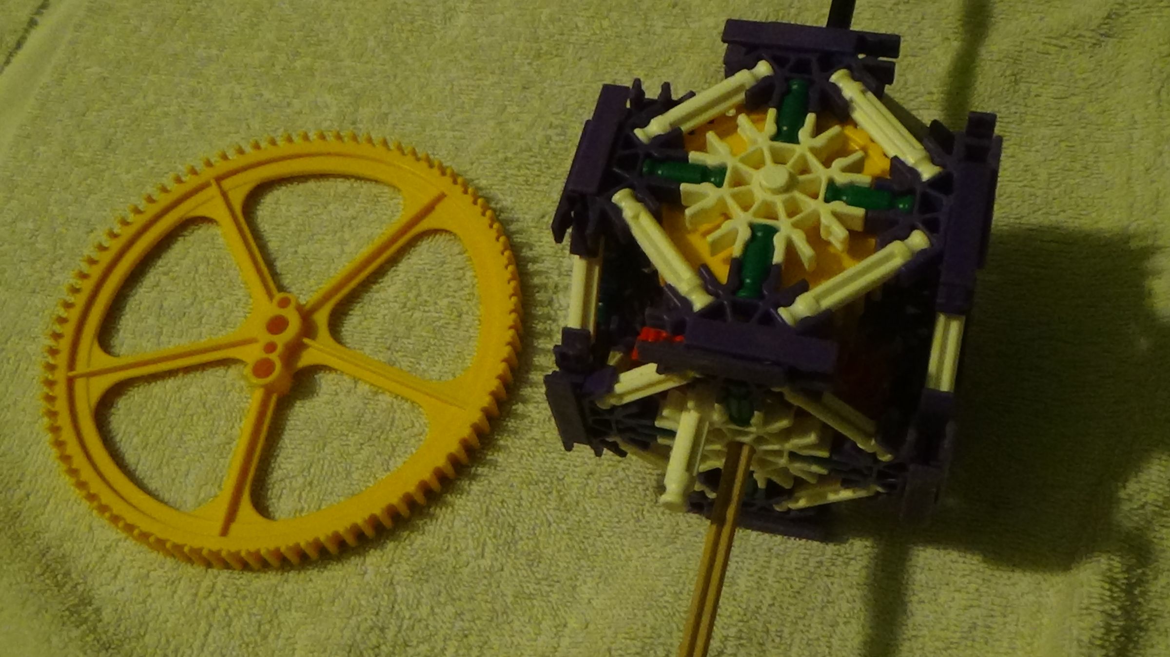 K'nex Flywheel Ball Launcher (by Austron) Instructions : 9 Steps ...