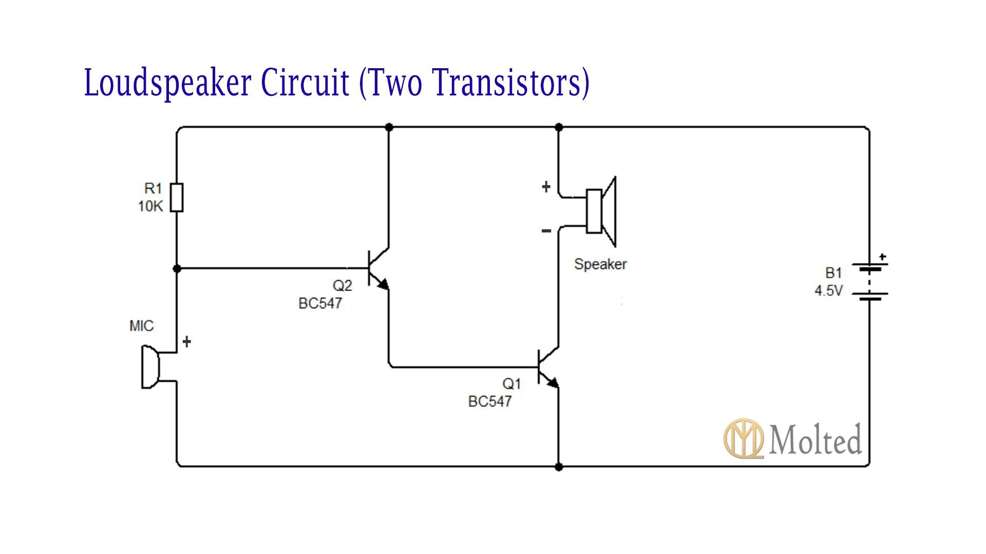 Three Loudspeaker Circuits || Step-by-Step Tutorial : 3 Steps ...