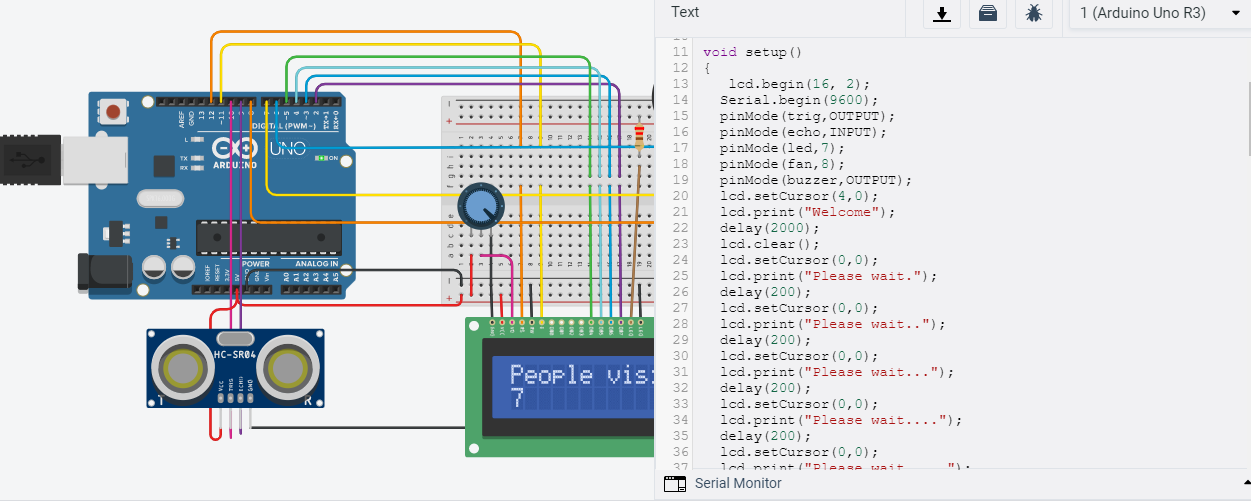 Automatic Room Light and Fan Controller With Bidirectional Visitor ...