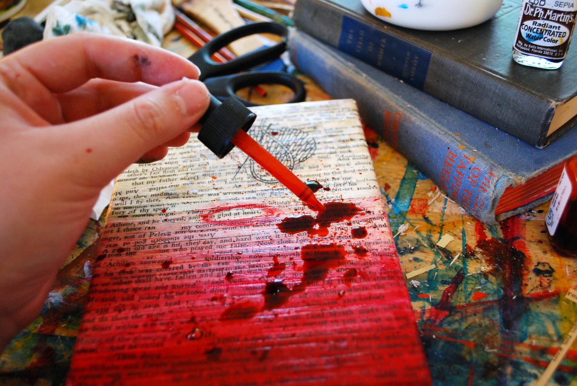 How to Make Upcycled Art With Old Books : 10 Steps (with Pictures ...