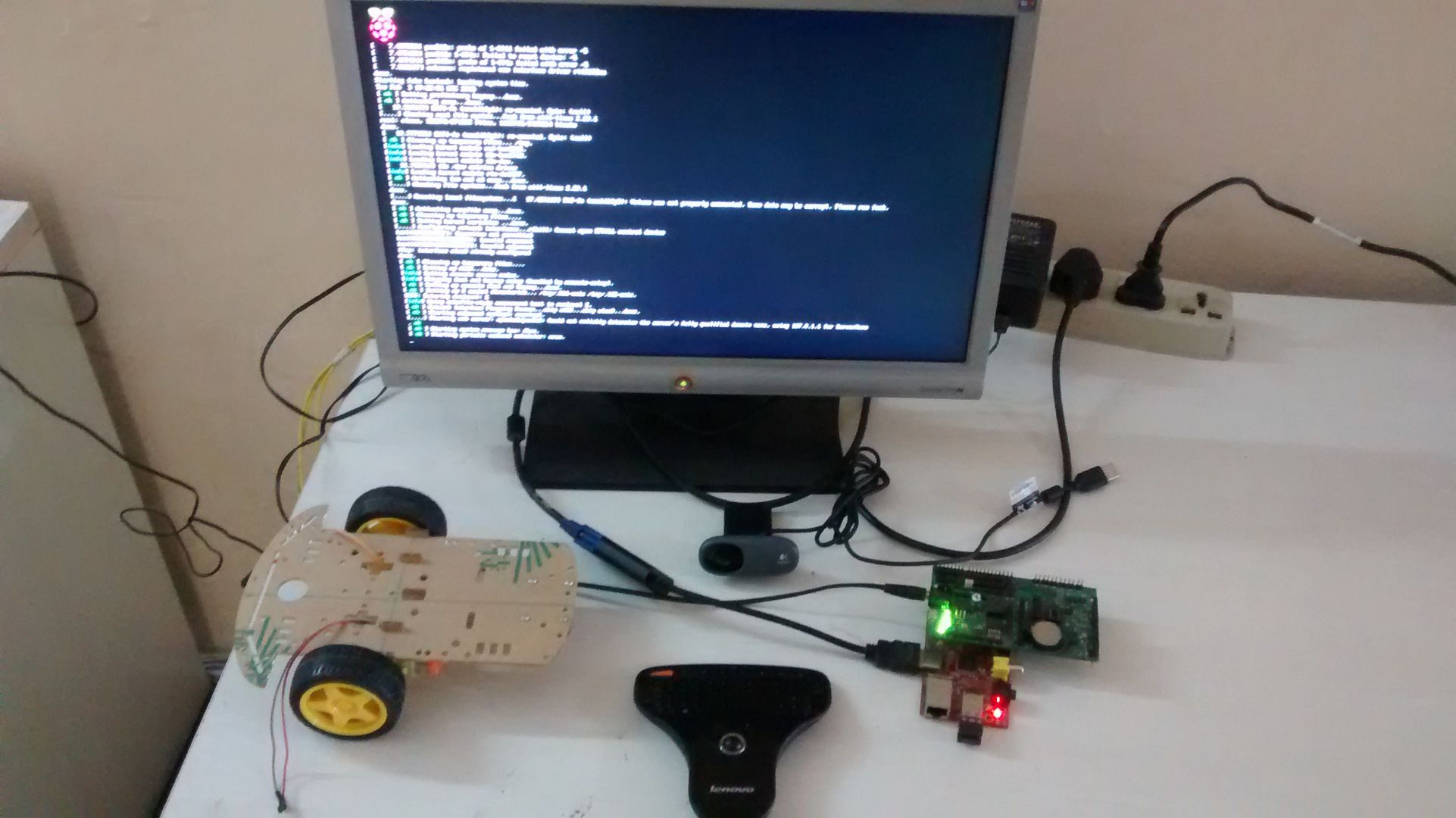 Robot Using Raspberry Pi & Bridge Shield : 6 Steps - Instructables