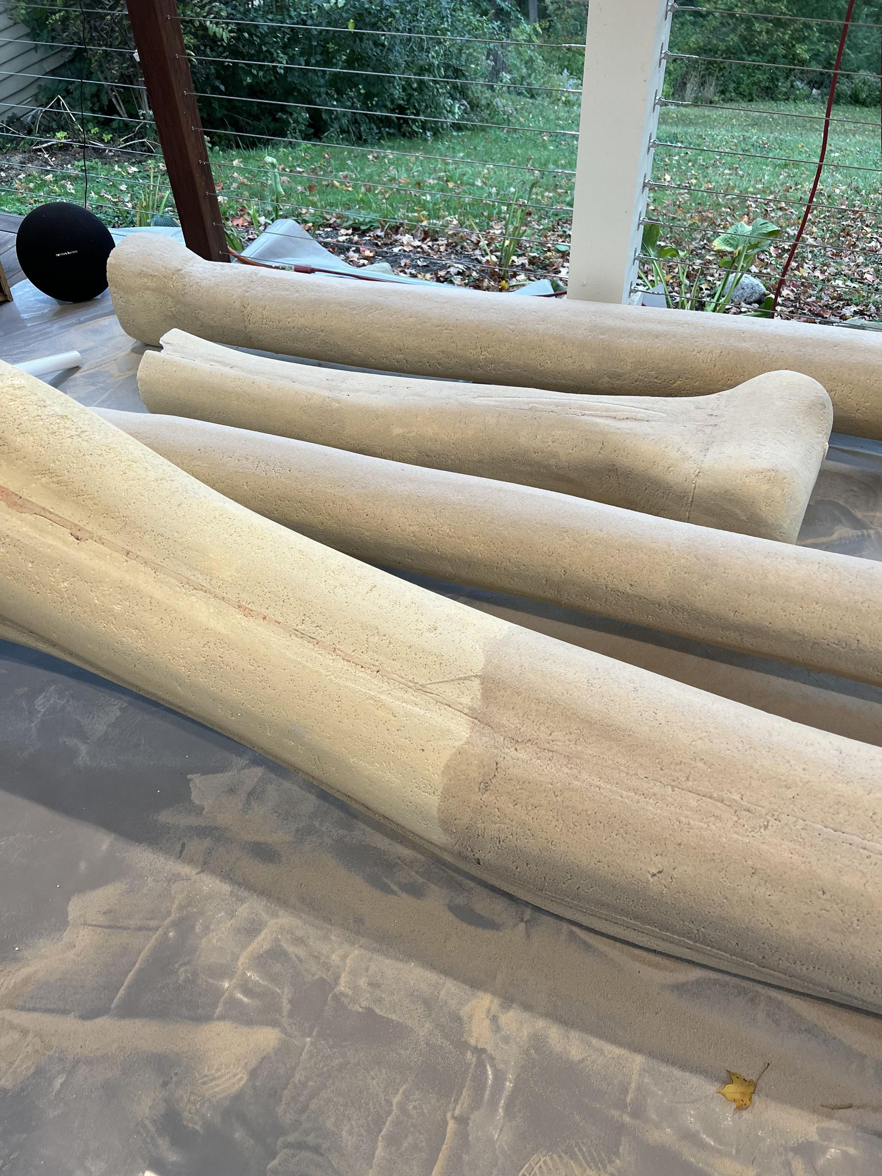 Over Sized Skeleton Breaking Out of My Home : 11 Steps (with Pictures ...