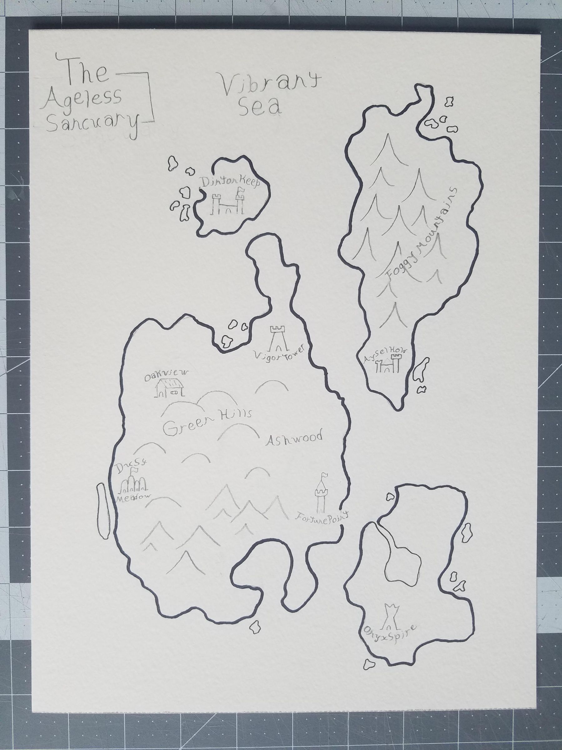 How to Draw Fantasy Maps : 16 Steps (with Pictures) - Instructables