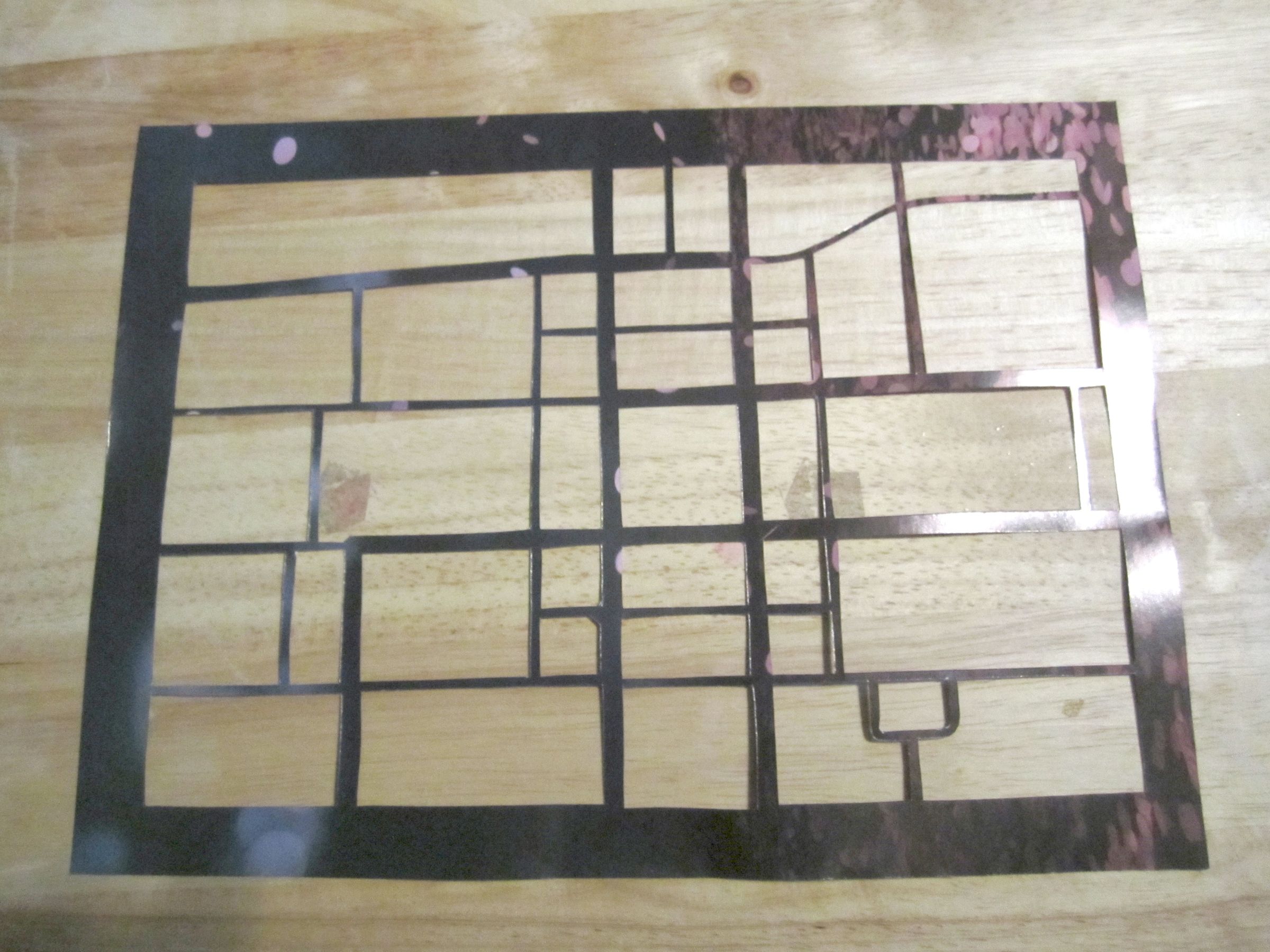 Cutting a Path - No Laser Paper Cut Map : 4 Steps (with Pictures ...
