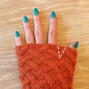 Super Easy Fingerless Gloves! : 3 Steps (with Pictures) - Instructables