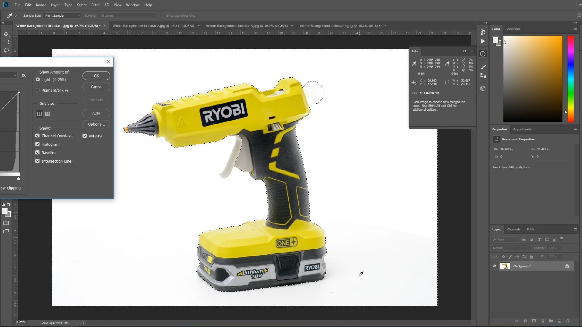 Make Perfect White Backgrounds (4 Ways + More Tips) : 6 Steps ...