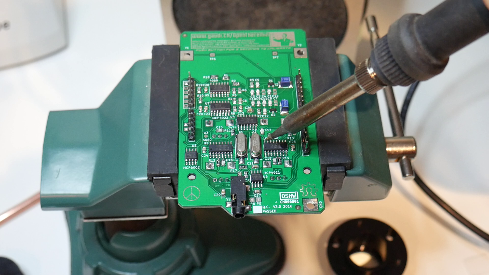 Open Theremin From Scratch: Building a PCB From Open Source Plans : 8 ...