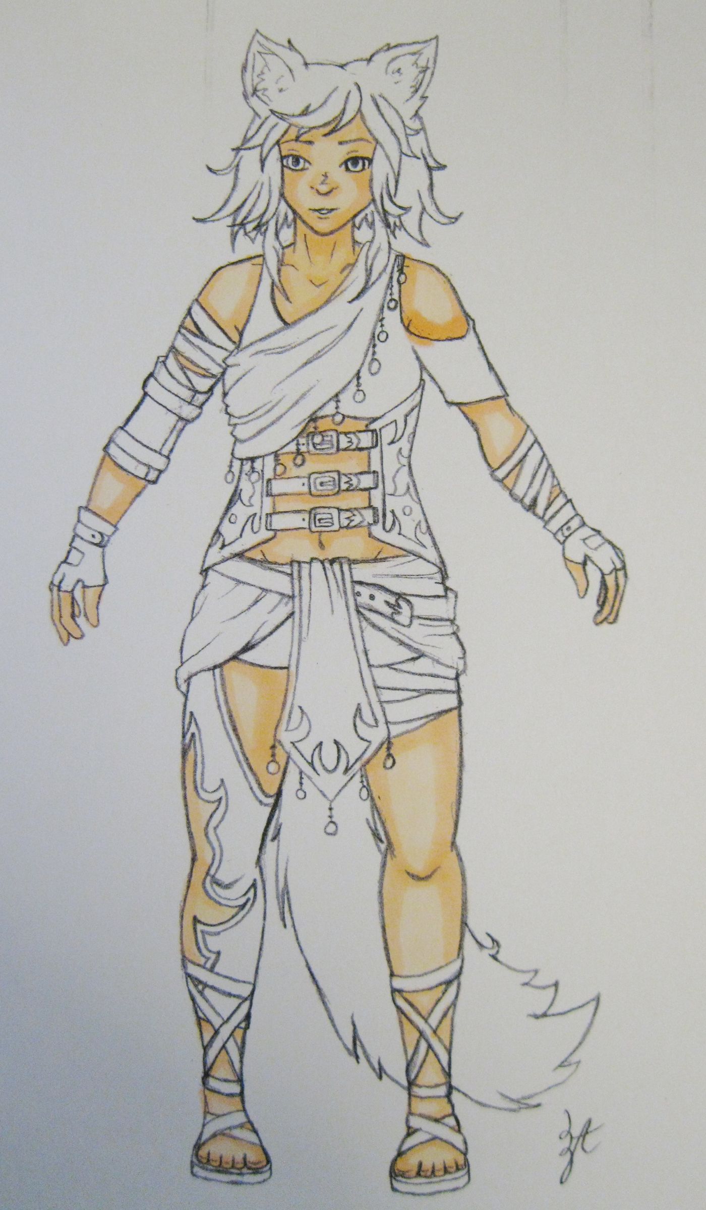 Copic / Marker Coloring and Lining Tutorial : 8 Steps (with Pictures ...