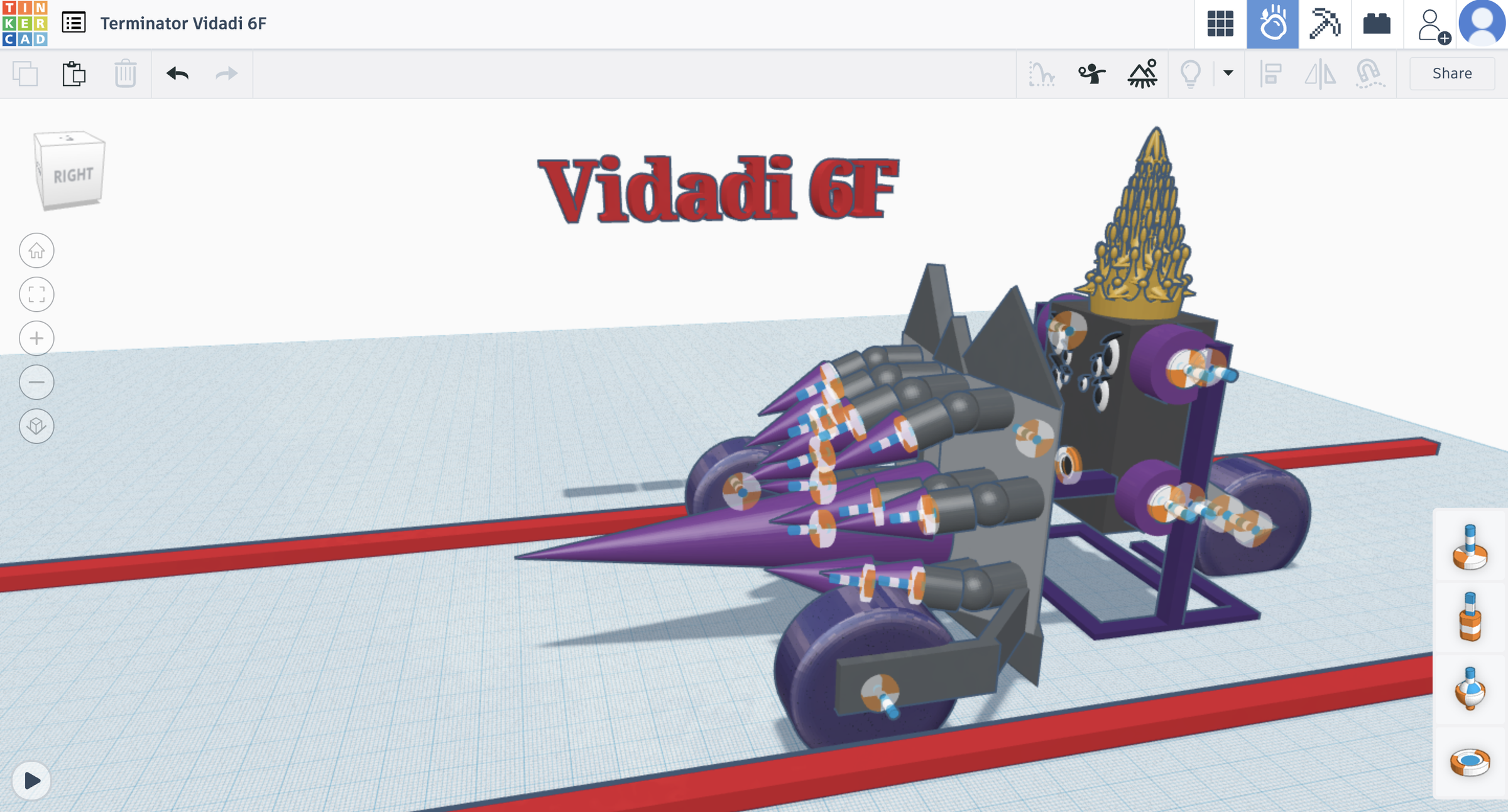 Tinkercad Robotics for School: SIMLAB KOMBAT! (virtual Walking Robots ...