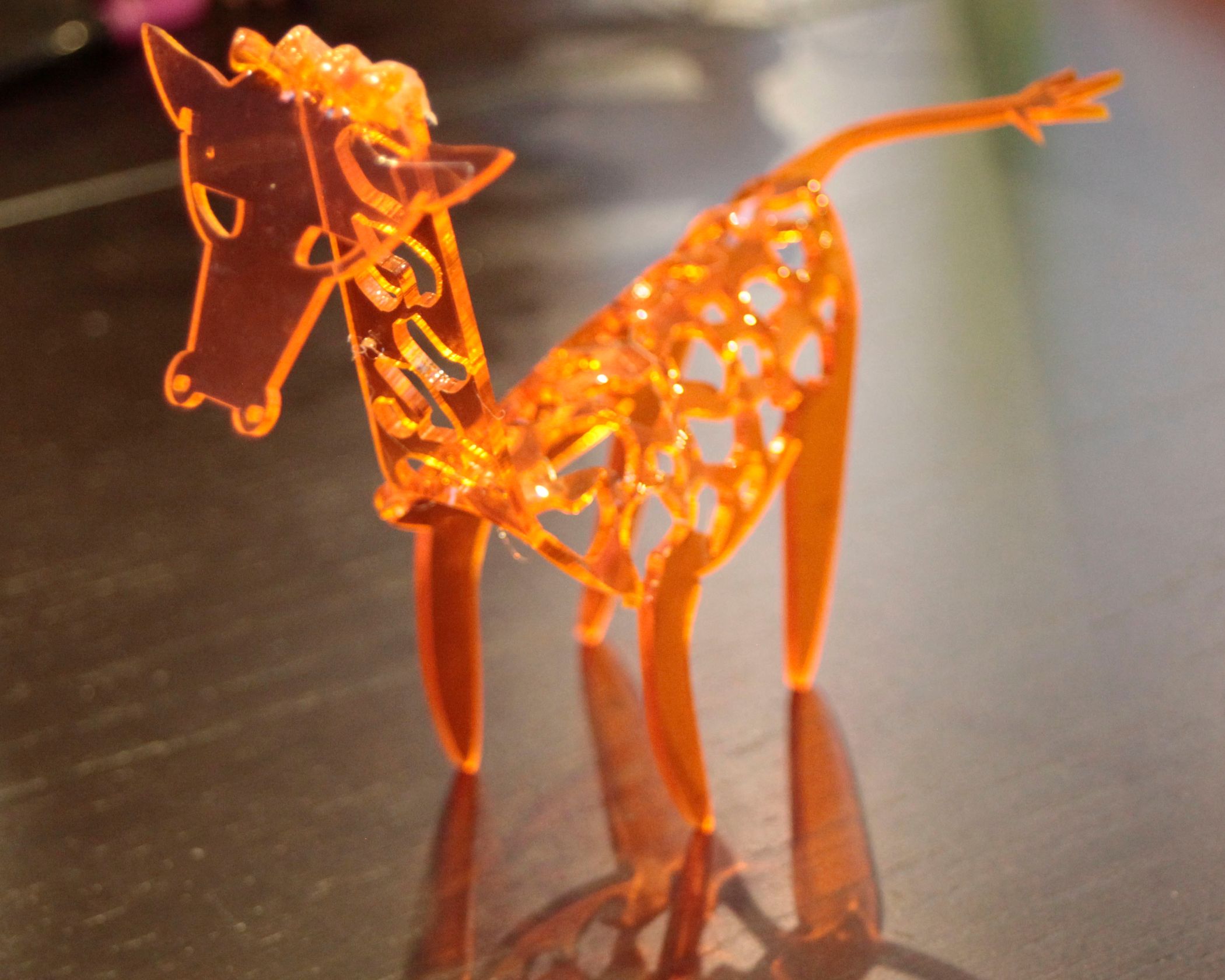 Acrylic Giraffe Model. - Instructables