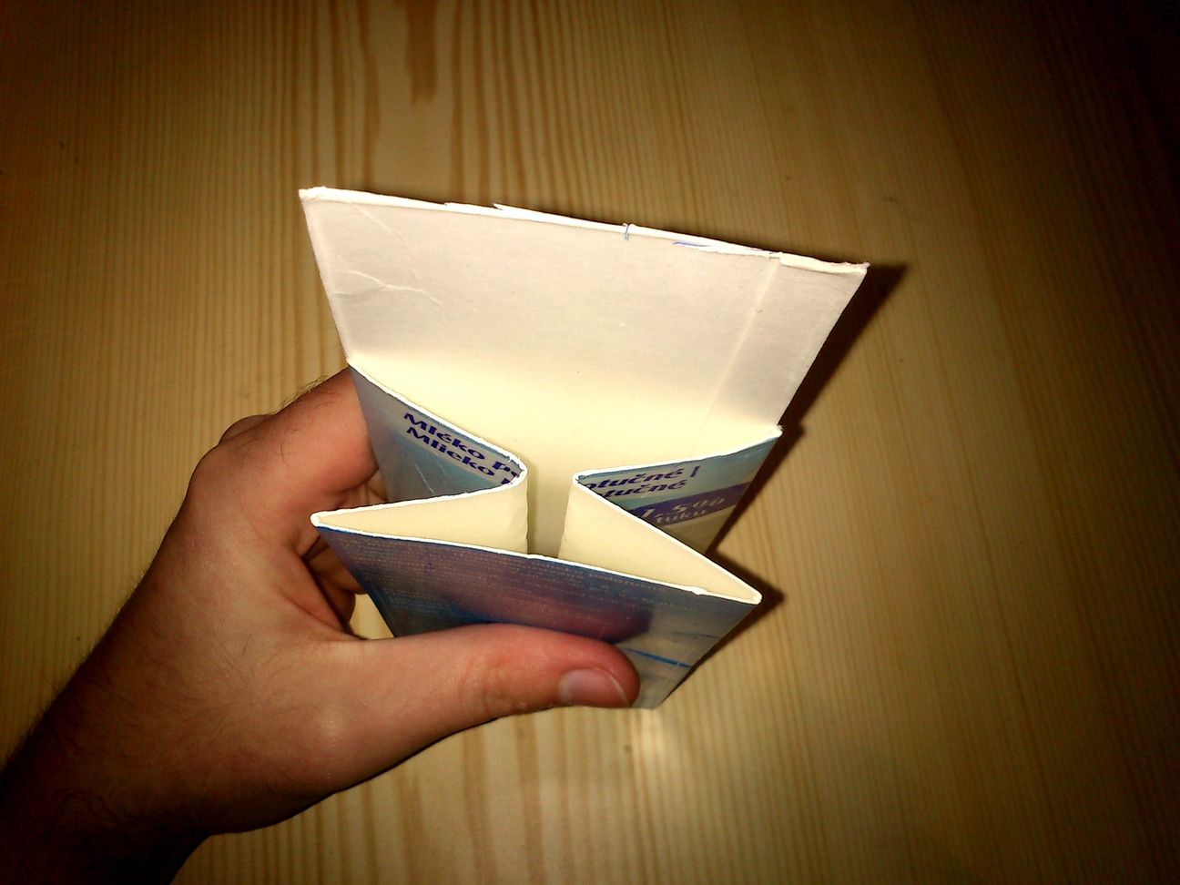 Milk Box Paper Wallet - Instructables