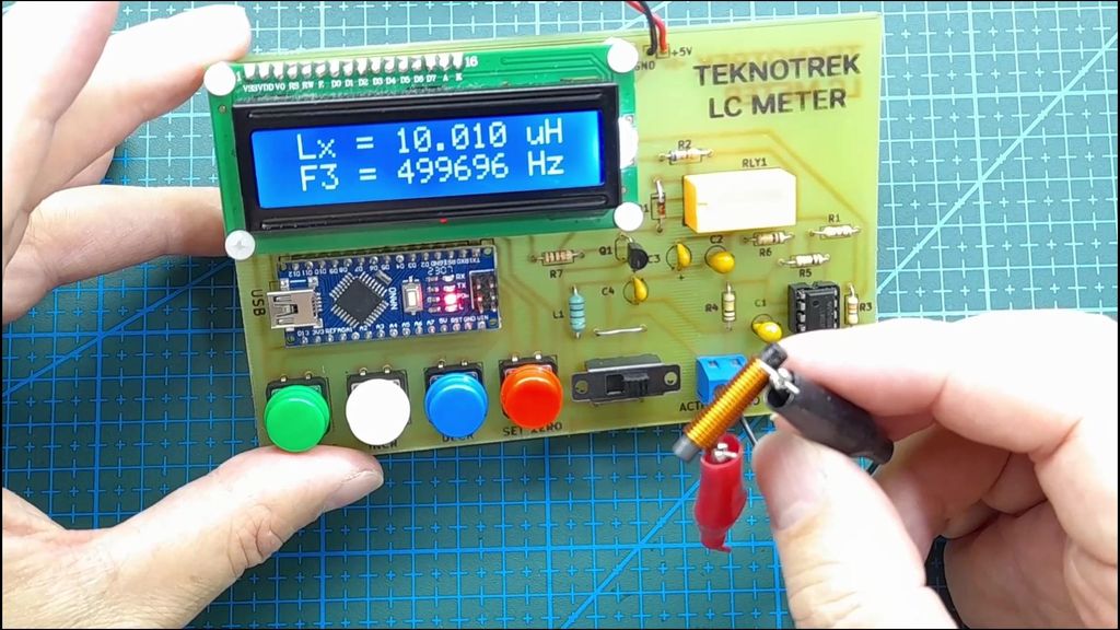 DIY Arduino LC Meter: Easy Inductance and Capacitance Measurement : 5 Steps - Instructables