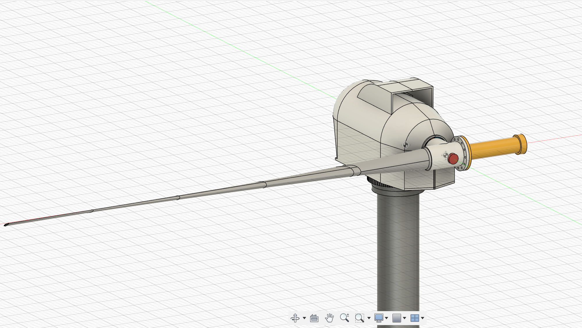 A Single Blade Wind Turbine! SP_Energia_Prototype. : 14 Steps ...