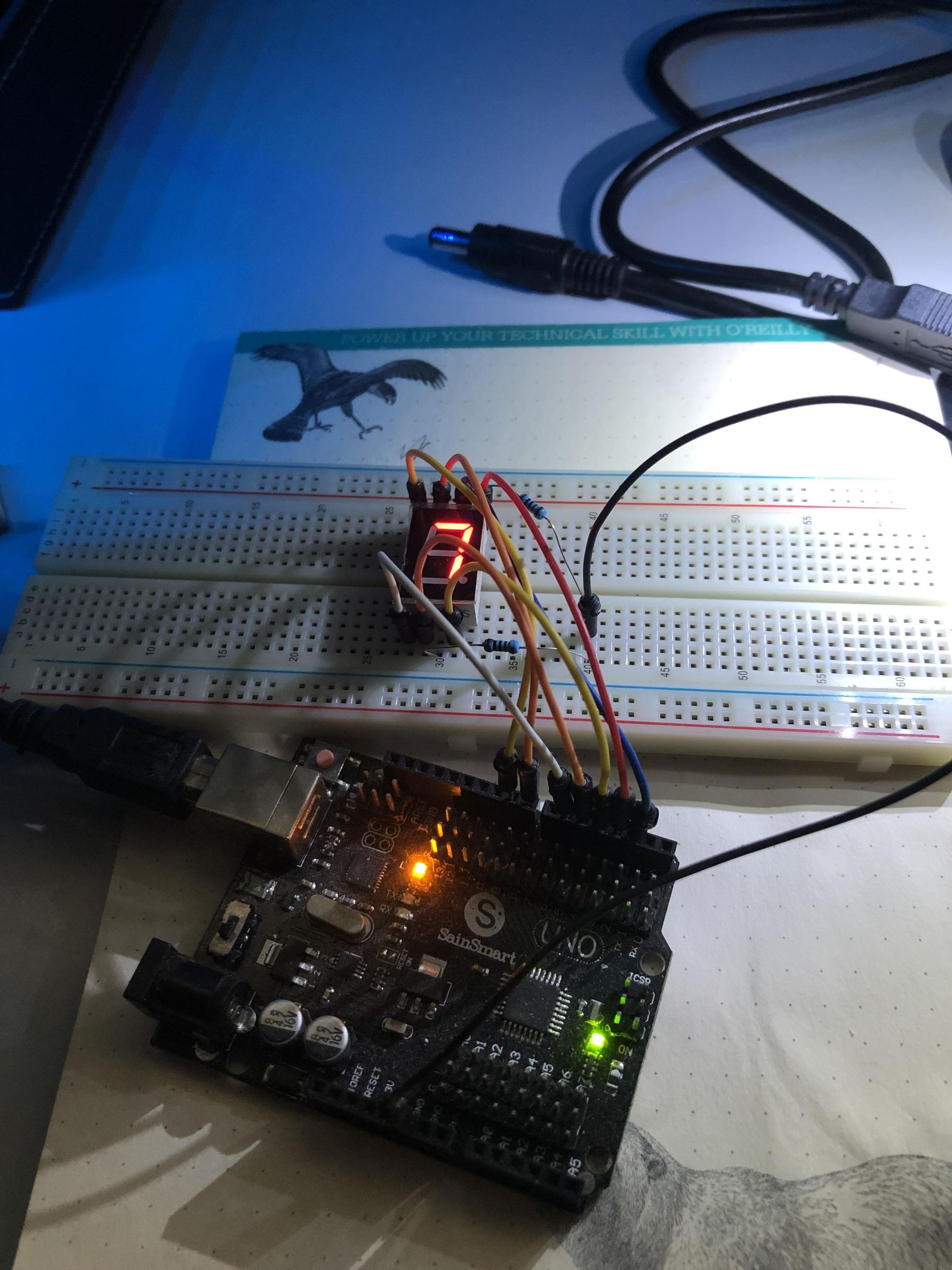 7 Segment Display on Arduino - Instructables