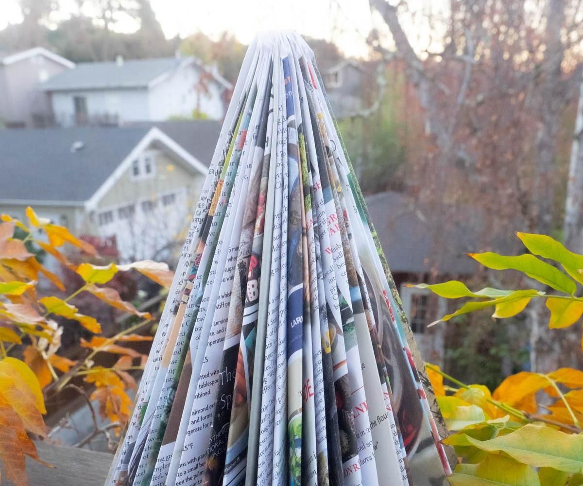 Simple Magazine Christmas Tree : 5 Steps (with Pictures) - Instructables