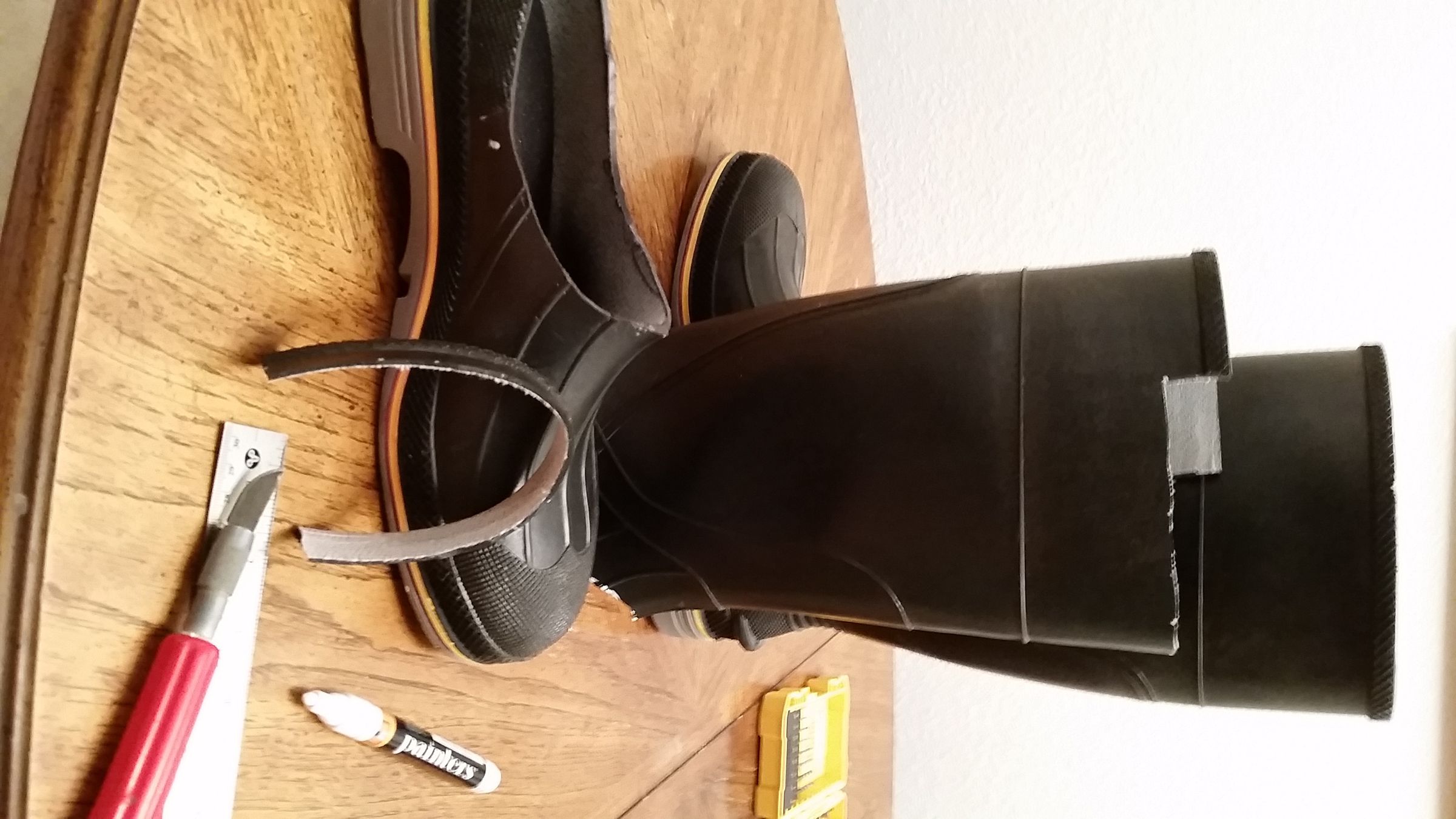 Repurposed Boots Into "Crocs" : 8 Steps (with Pictures) - Instructables