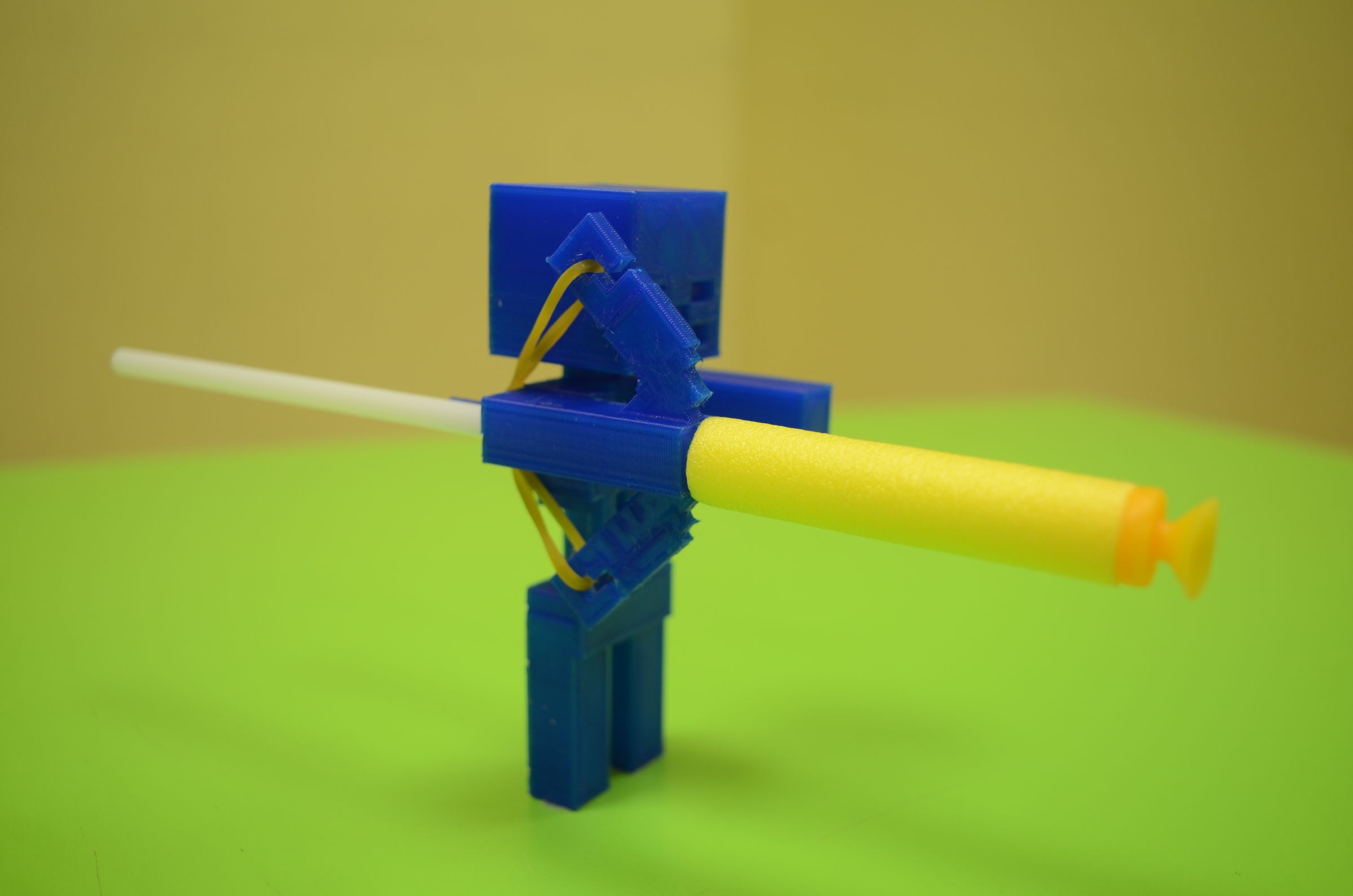 Minecraft and 3D Printing: Skeleton Slingshot! : 8 Steps (with Pictures ...