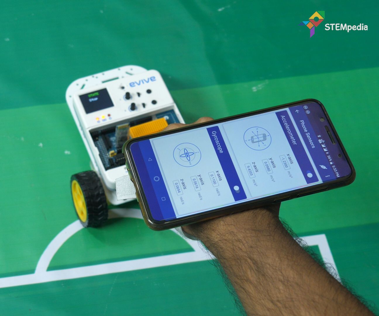 Making a Gesture Controlled Robot Using Your Smartphone : 7 Steps ...
