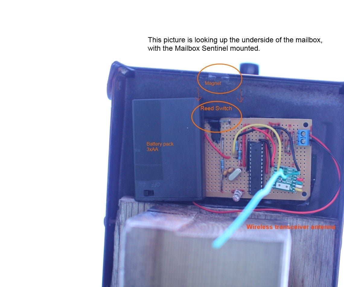 Mailbox Sensor Email And Alarms 7 Steps Instructables