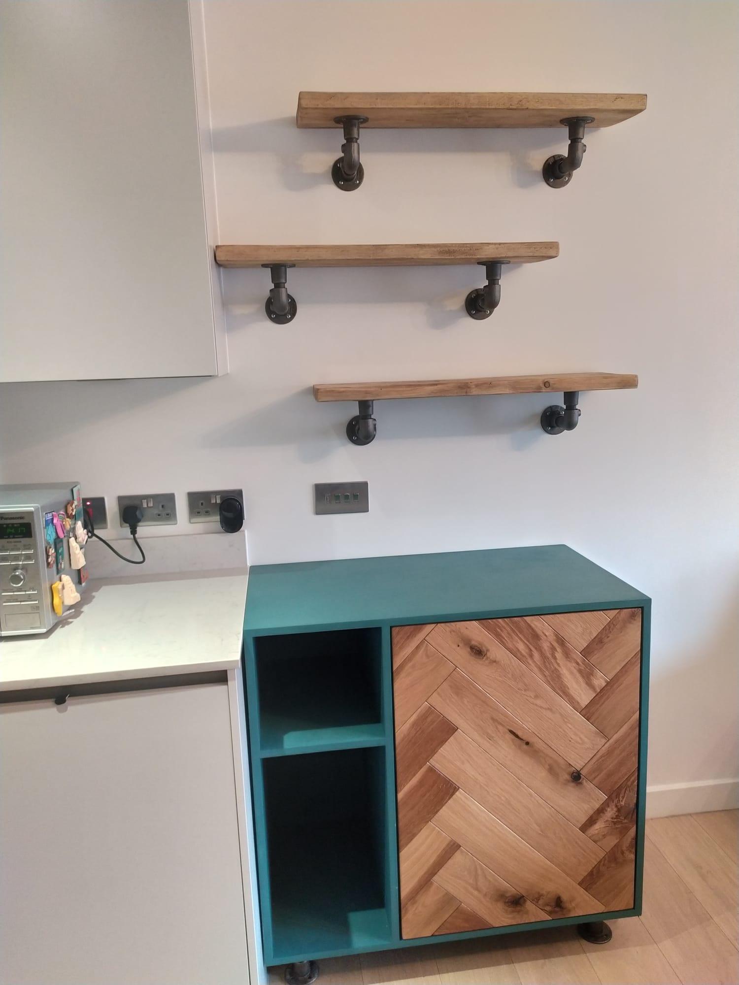 Kitchen Cabinet and Scaffolding Shelves : 10 Steps (with Pictures ...