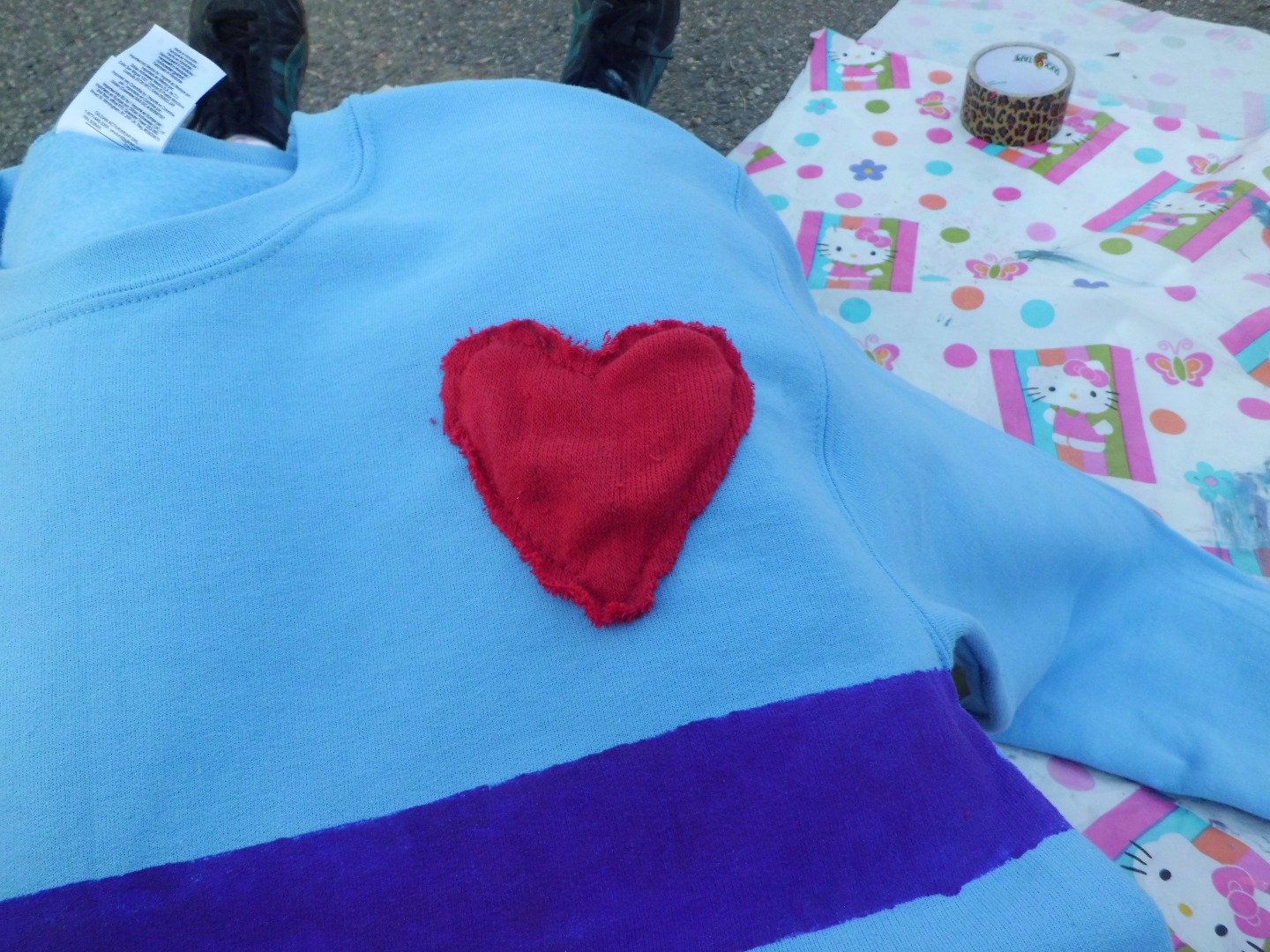 DIY Undertale Frisk Cosplay (without Knitting) : 6 Steps - Instructables